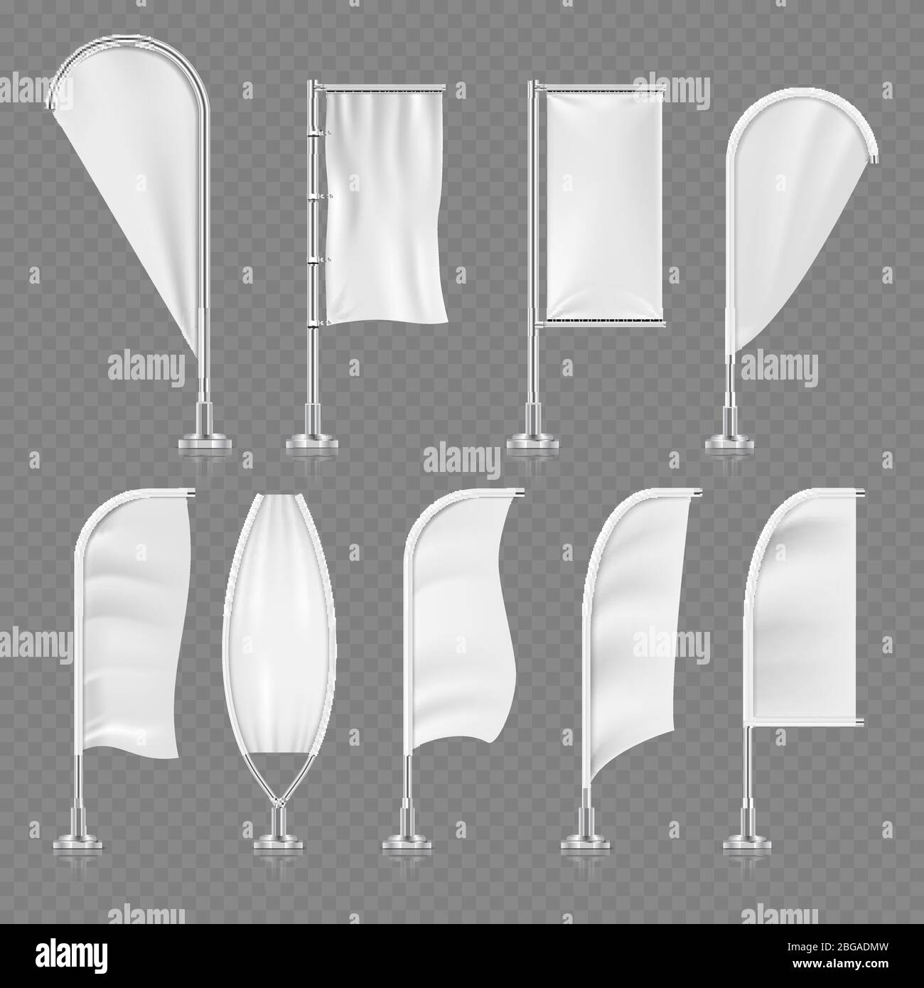 Mockup blank white information Stock Vector Images - Alamy