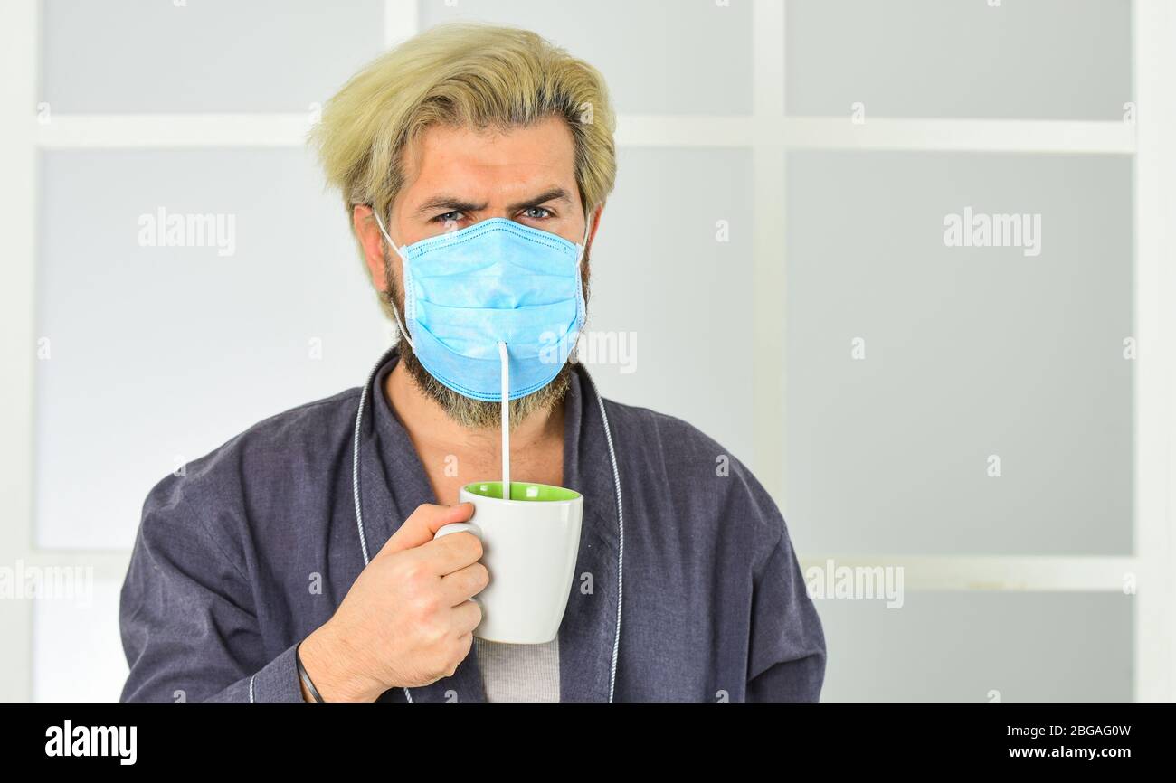 Cover mouth and nose with mask and make sure no gaps between face and ...