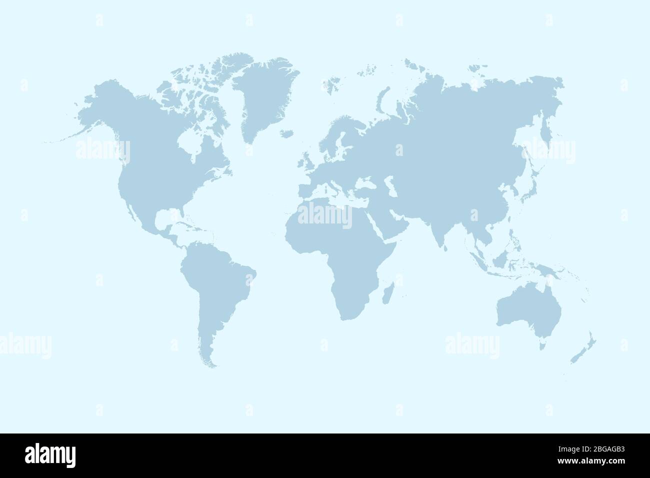 World map color vector modern Stock Vector Image & Art - Alamy