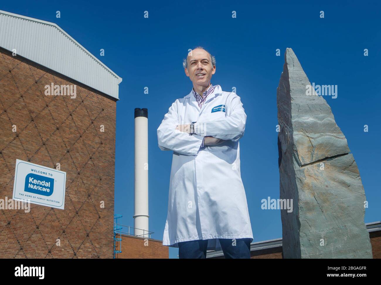 EDITORIAL USE ONLY Ross McMahon, CEO of Kendal Nutricare, the only ...