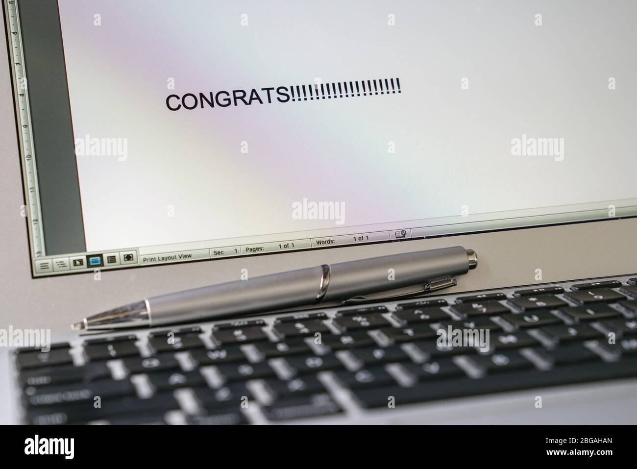 Job offer letter hi-res stock photography and images - Alamy