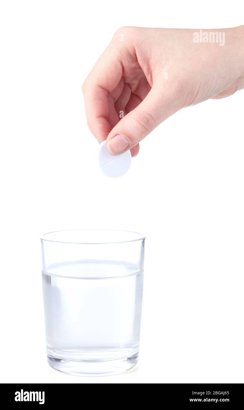 Hand water capsule Cut Out Stock Images & Pictures - Alamy