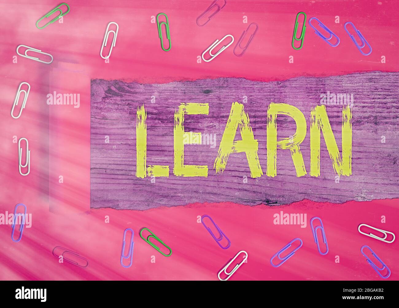 Conceptual hand writing showing Learn. Concept meaning acquire ...