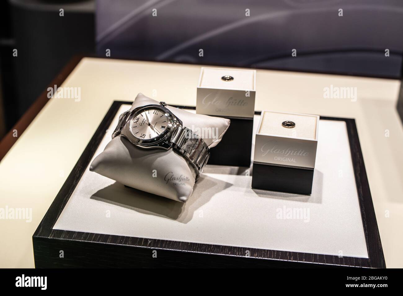 Glashutte original clock hi-res stock photography and images - Alamy