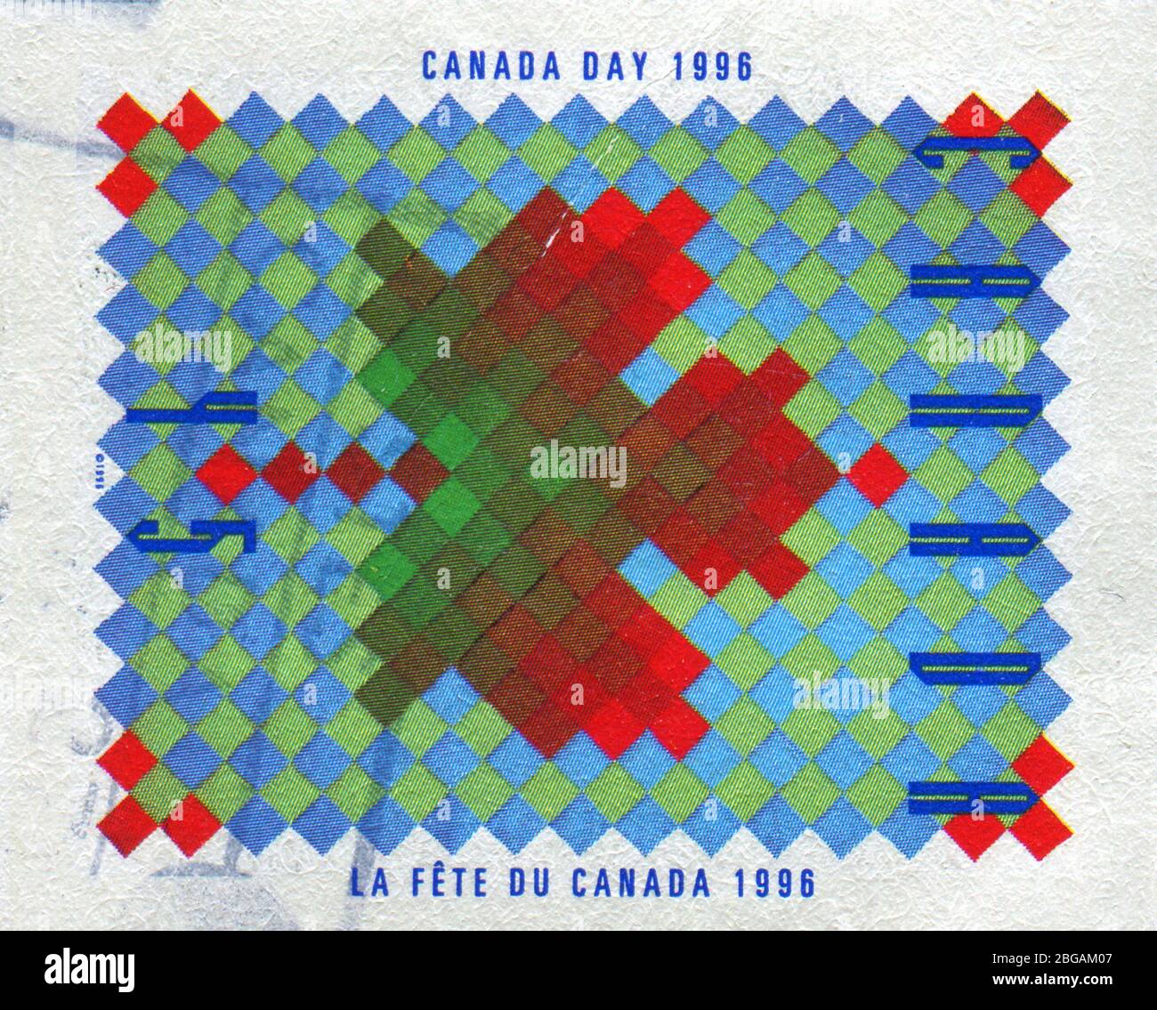 CANADA - CIRCA 1996: Provincial and Territorial flags. New Brunswick ...