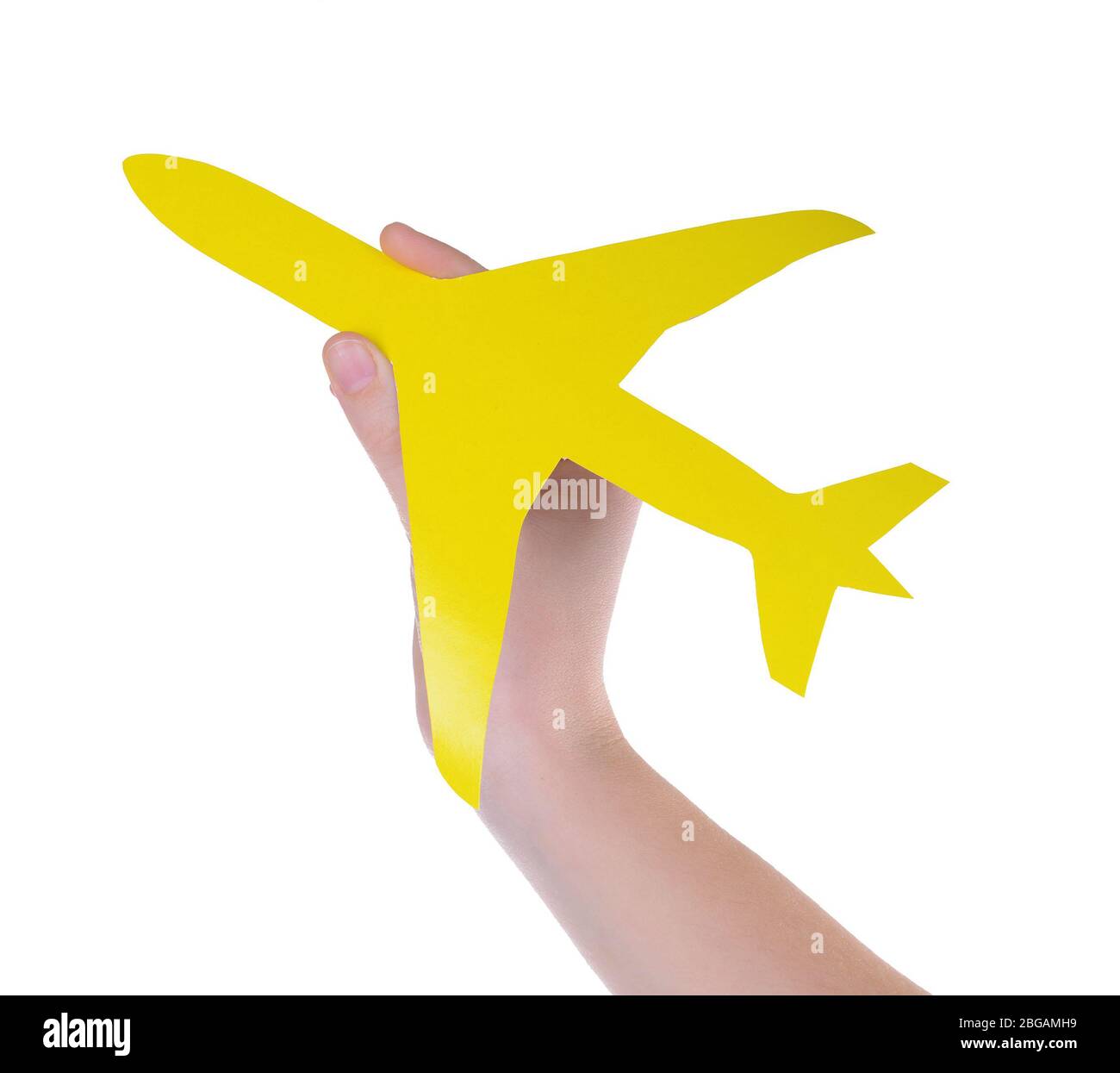 Child in airplane Cut Out Stock Images & Pictures - Alamy