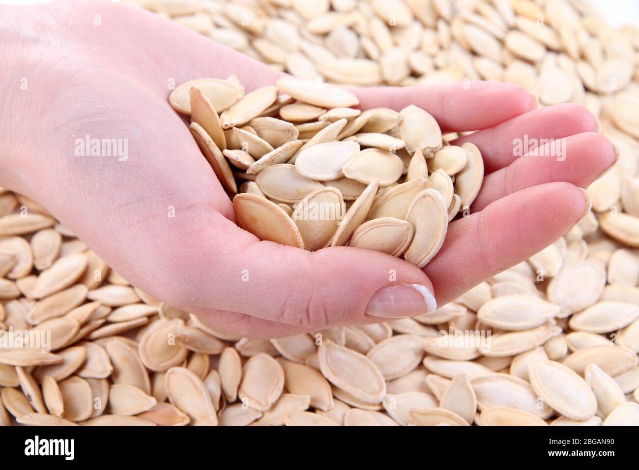 Scattered grain hand hi-res stock photography and images - Alamy
