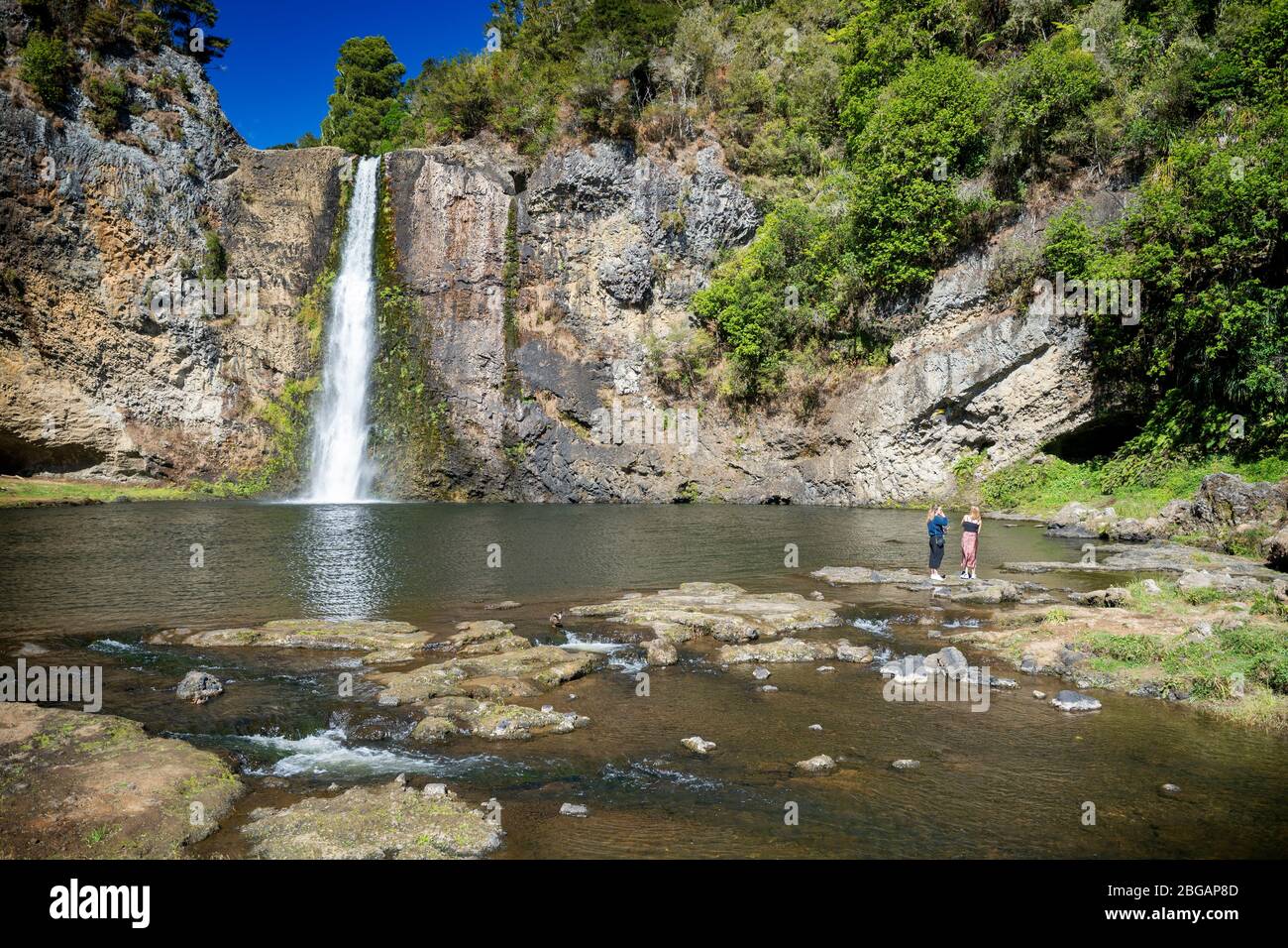 Hunua Falls, Hunua Ranges, North Island, New Zealand Stock Photo - Alamy