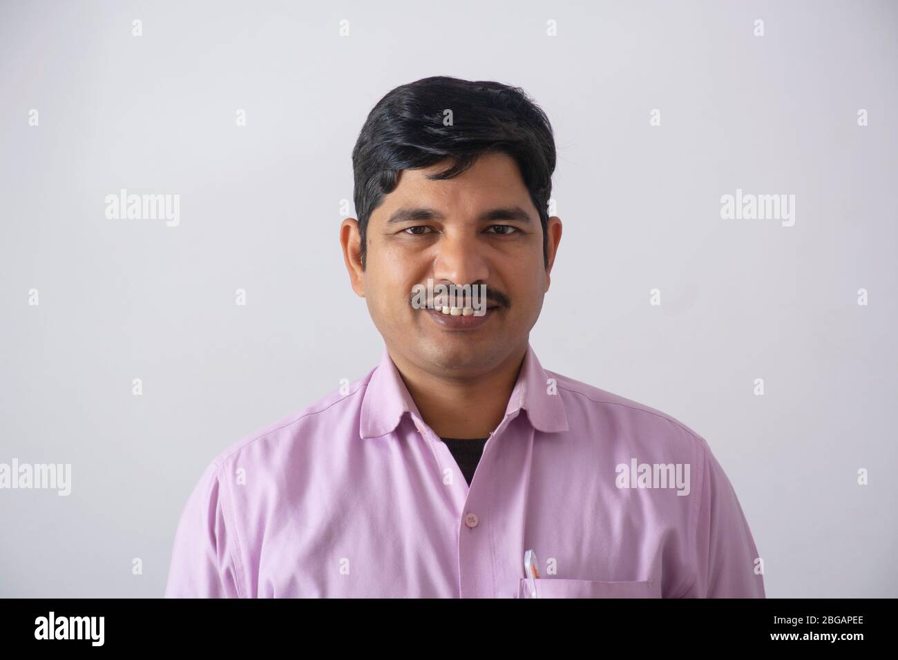 portrait of common man Stock Photo - Alamy
