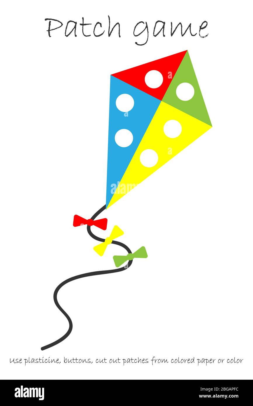 Education Patch game kite for children to develop motor skills, use ...