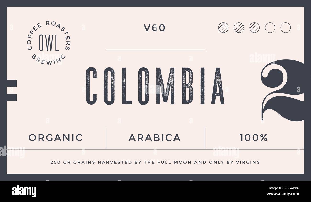 Minimal Label. Typographic modern vintage label Stock Vector Image ...