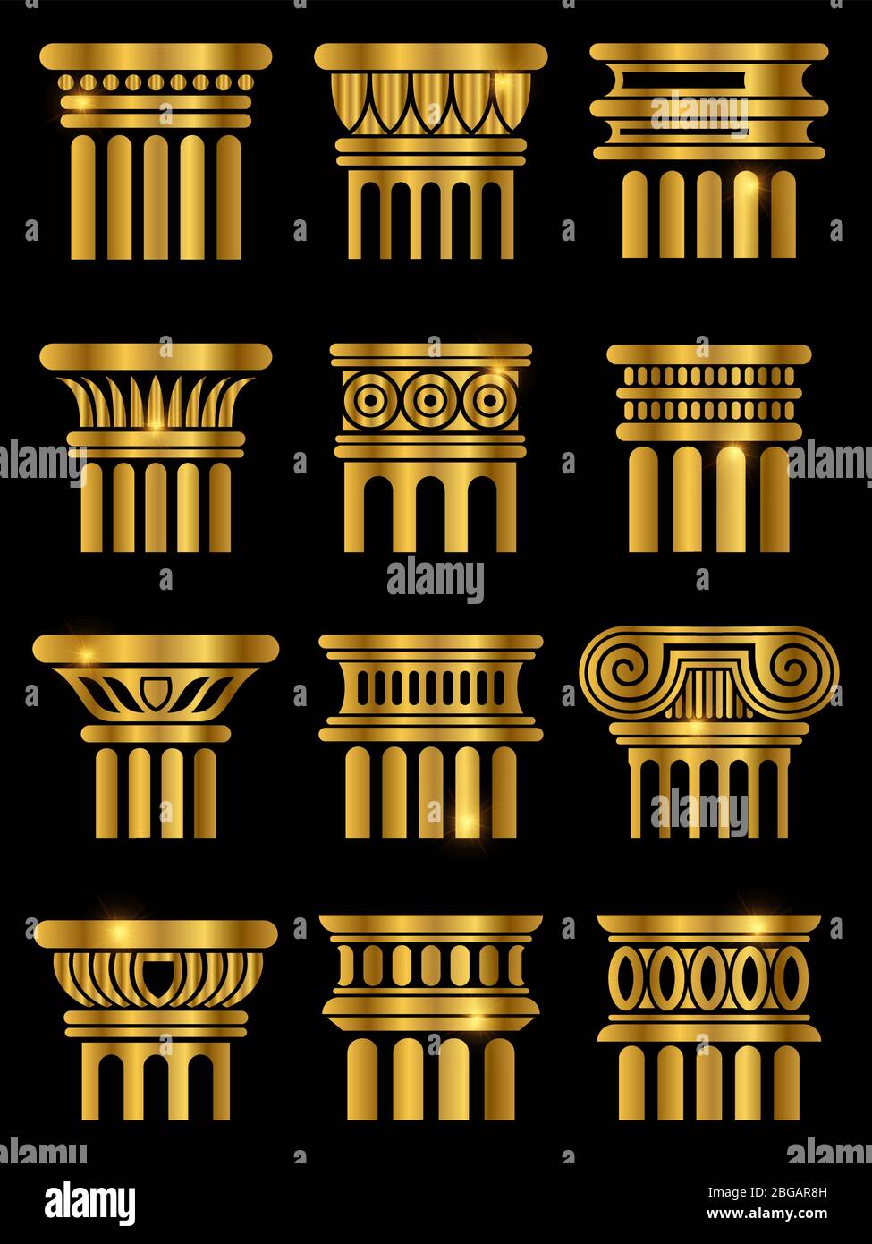 Corinthian column ancient rome hi-res stock photography and images - Alamy