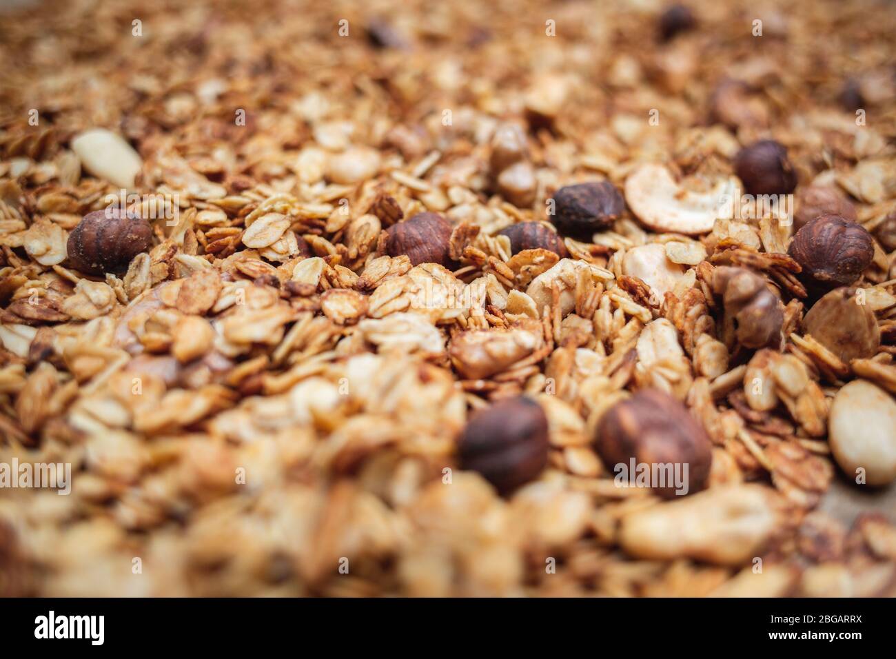 Granola texture hi-res stock photography and images - Alamy