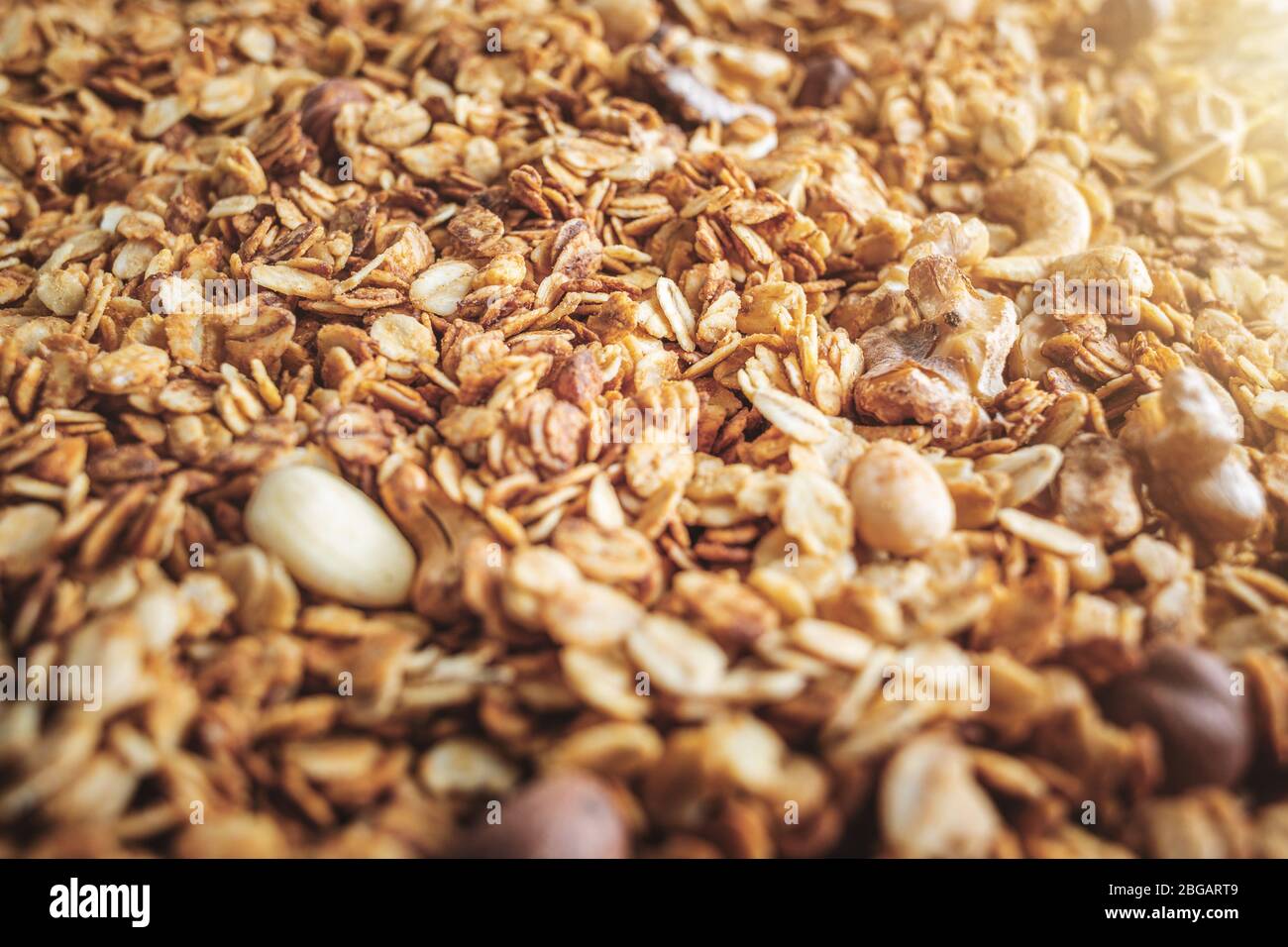 Granola texture hi-res stock photography and images - Alamy