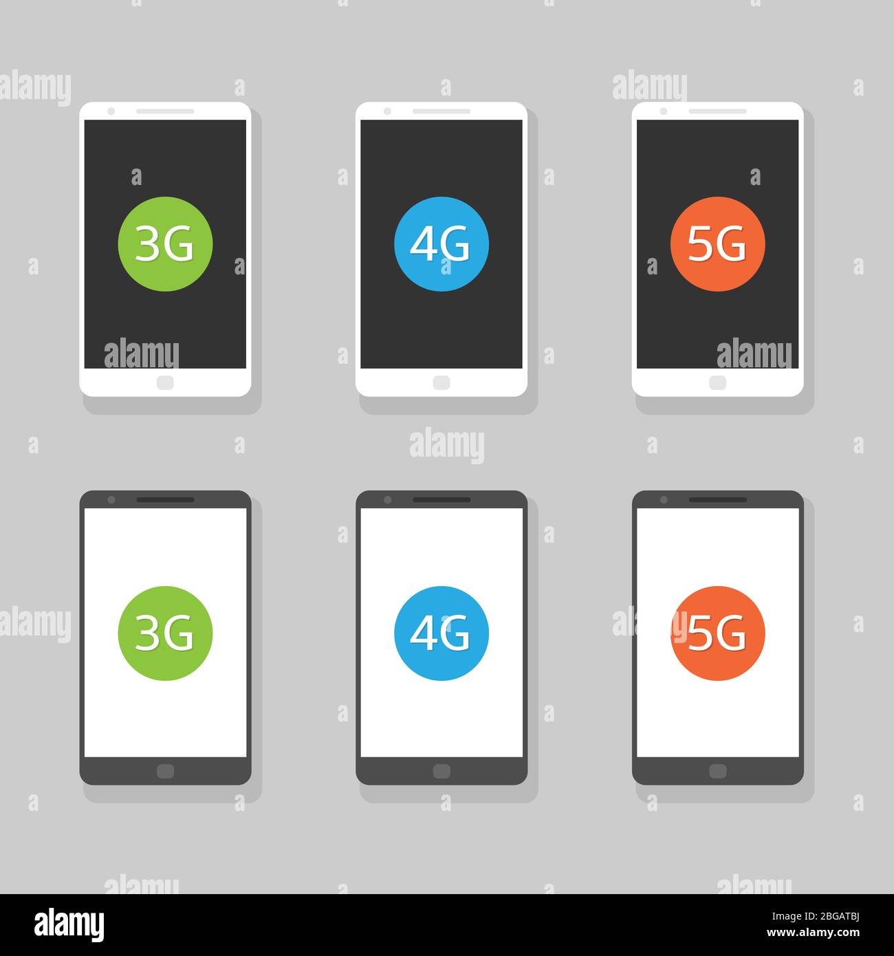 3G 4G 5G icons Stock Vector Image & Art - Alamy
