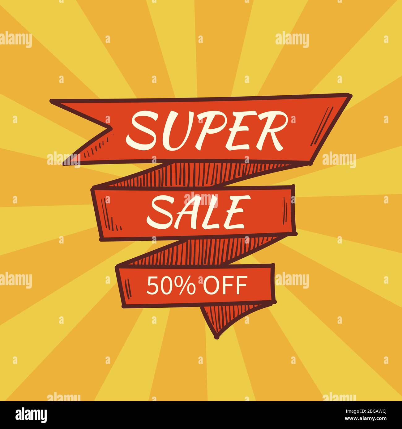 Super sale banner badge Stock Vector Images - Alamy
