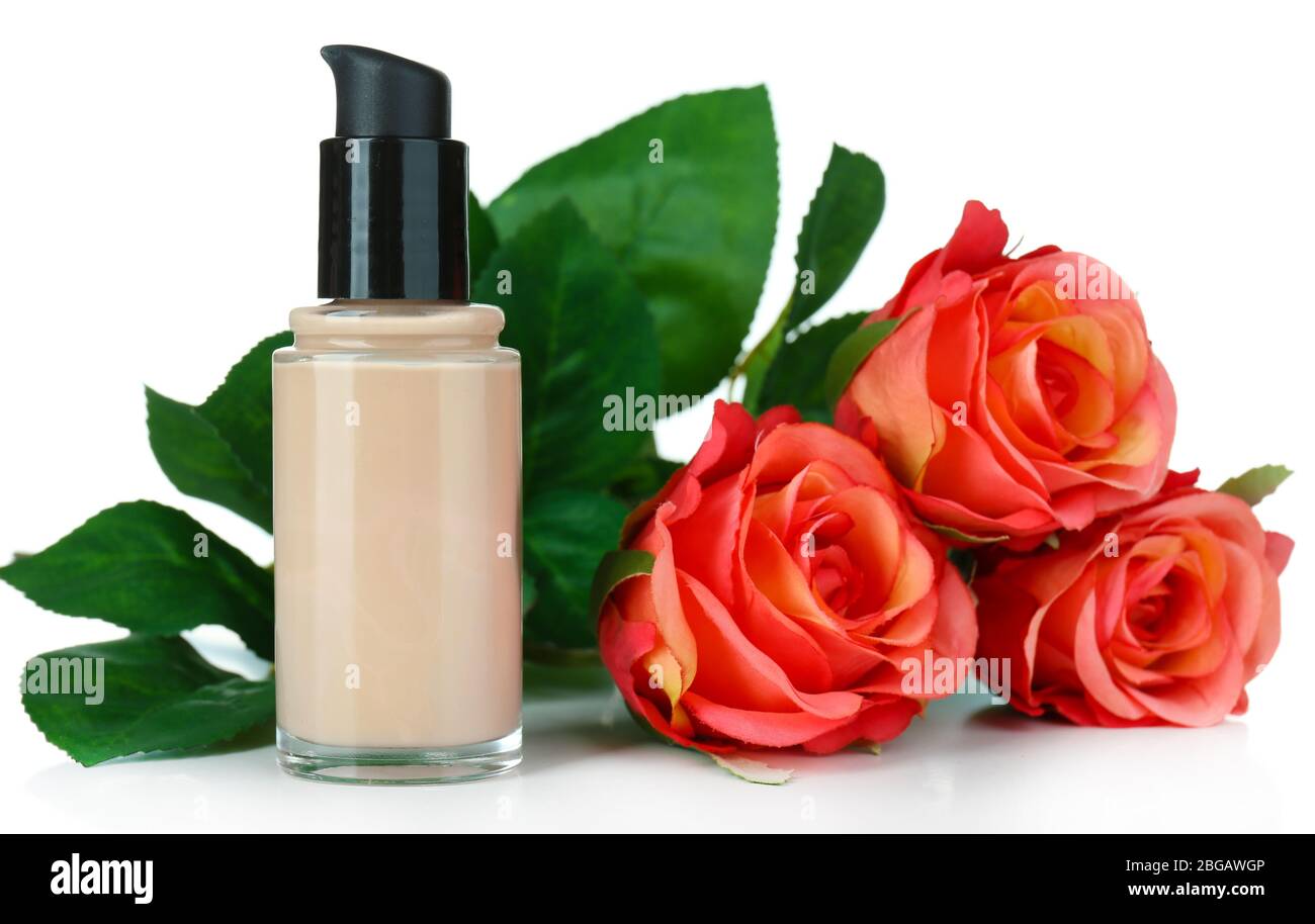 Foundation cream close up Stock Photo - Alamy