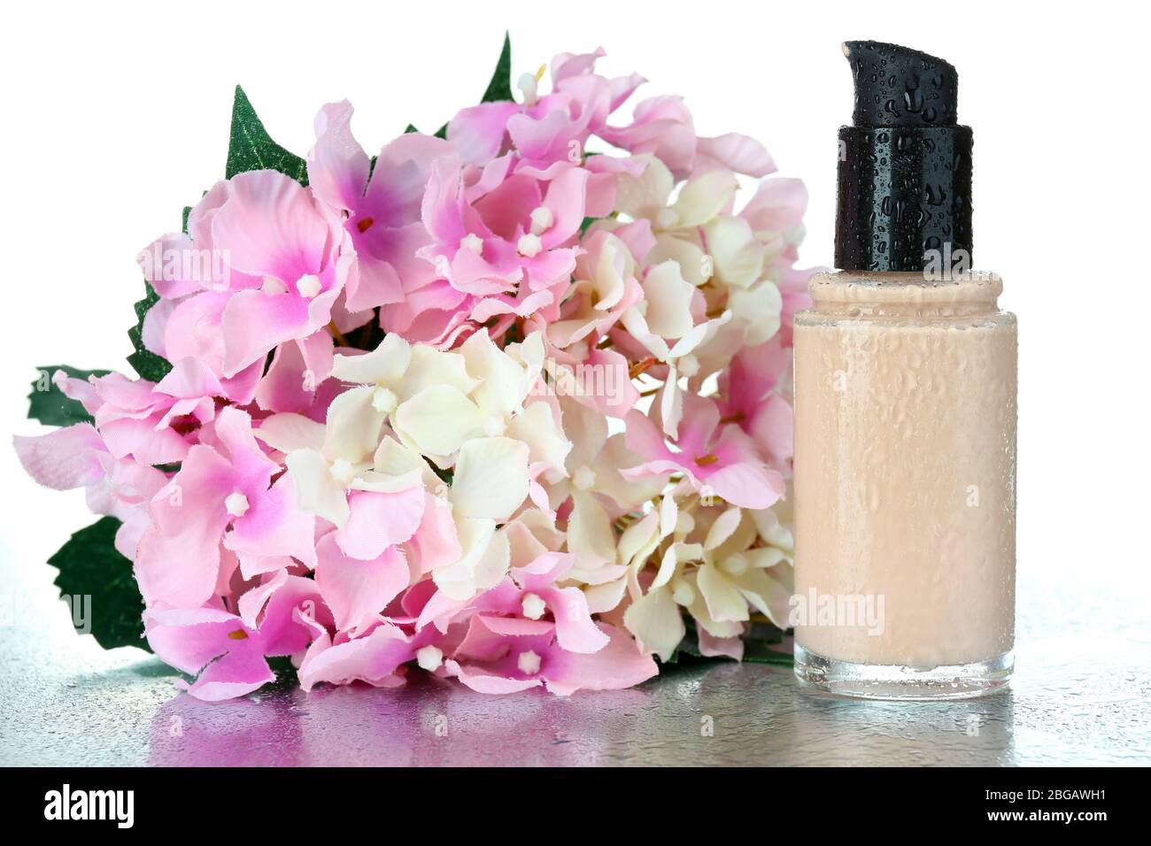 Foundation cream close up Stock Photo - Alamy