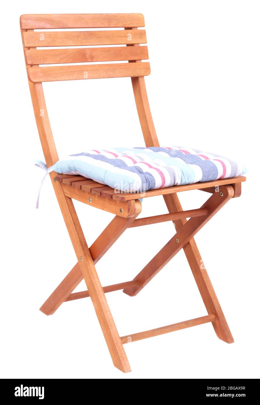 Old patio chair Cut Out Stock Images & Pictures - Alamy