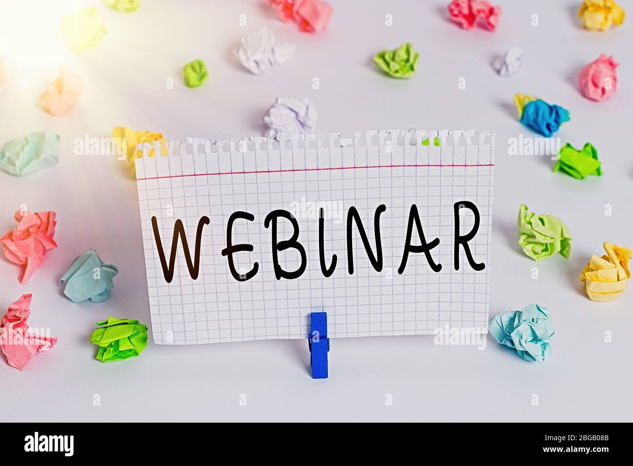 Text sign showing Webinar. Business photo text defined as seminar ...