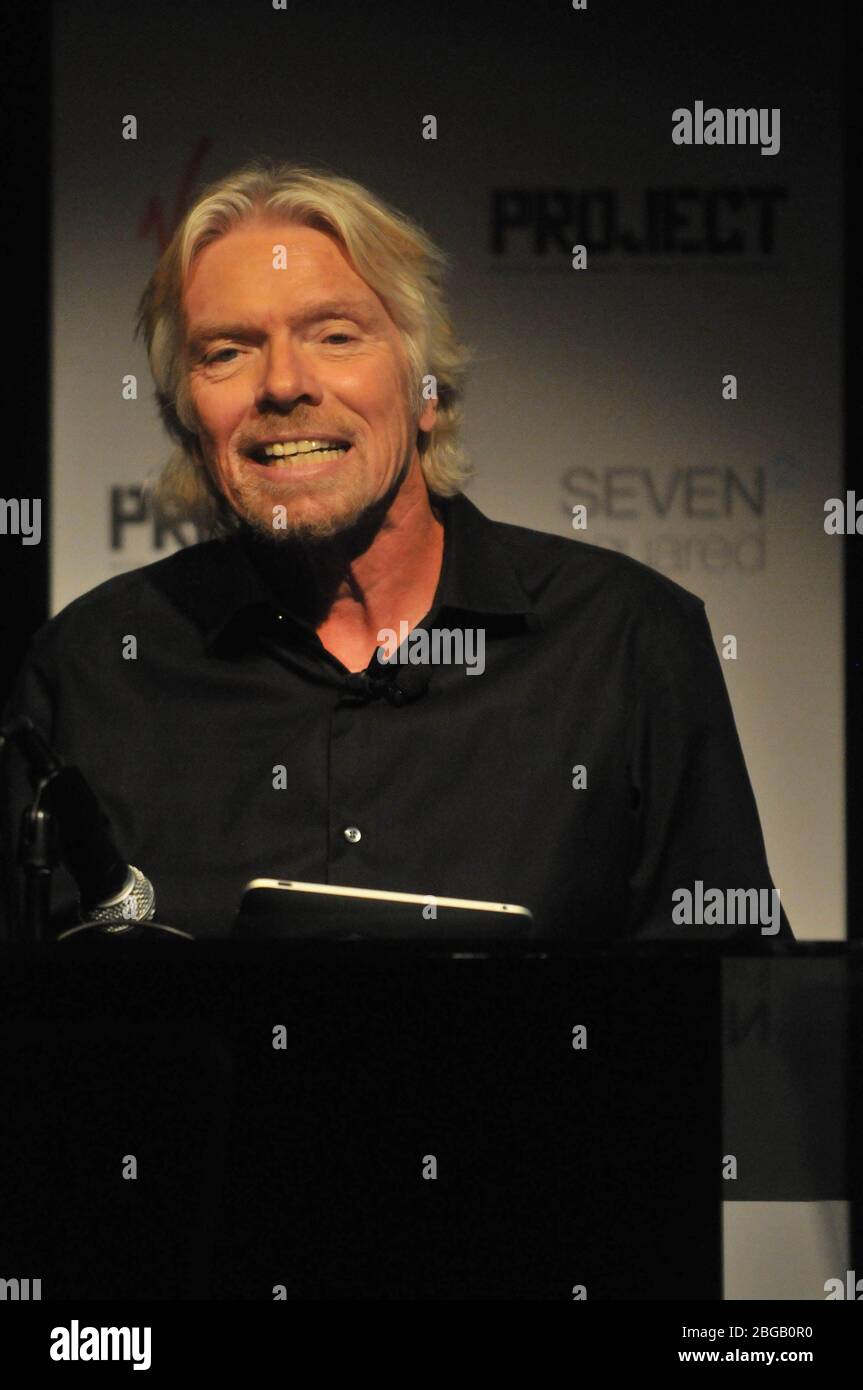 File photos sir richard branson hi-res stock photography and images - Alamy