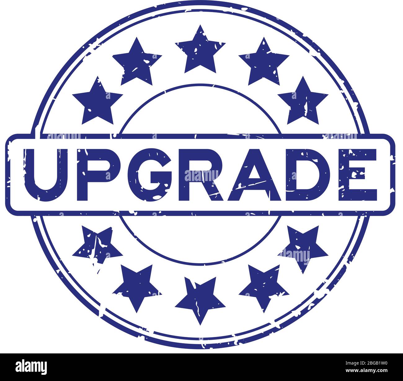 Update sign round vintage hi-res stock photography and images - Alamy