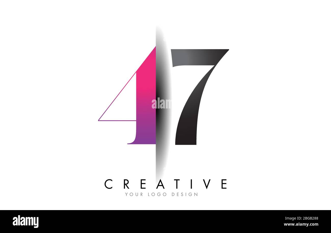 47 logo Stock Vector Images - Alamy