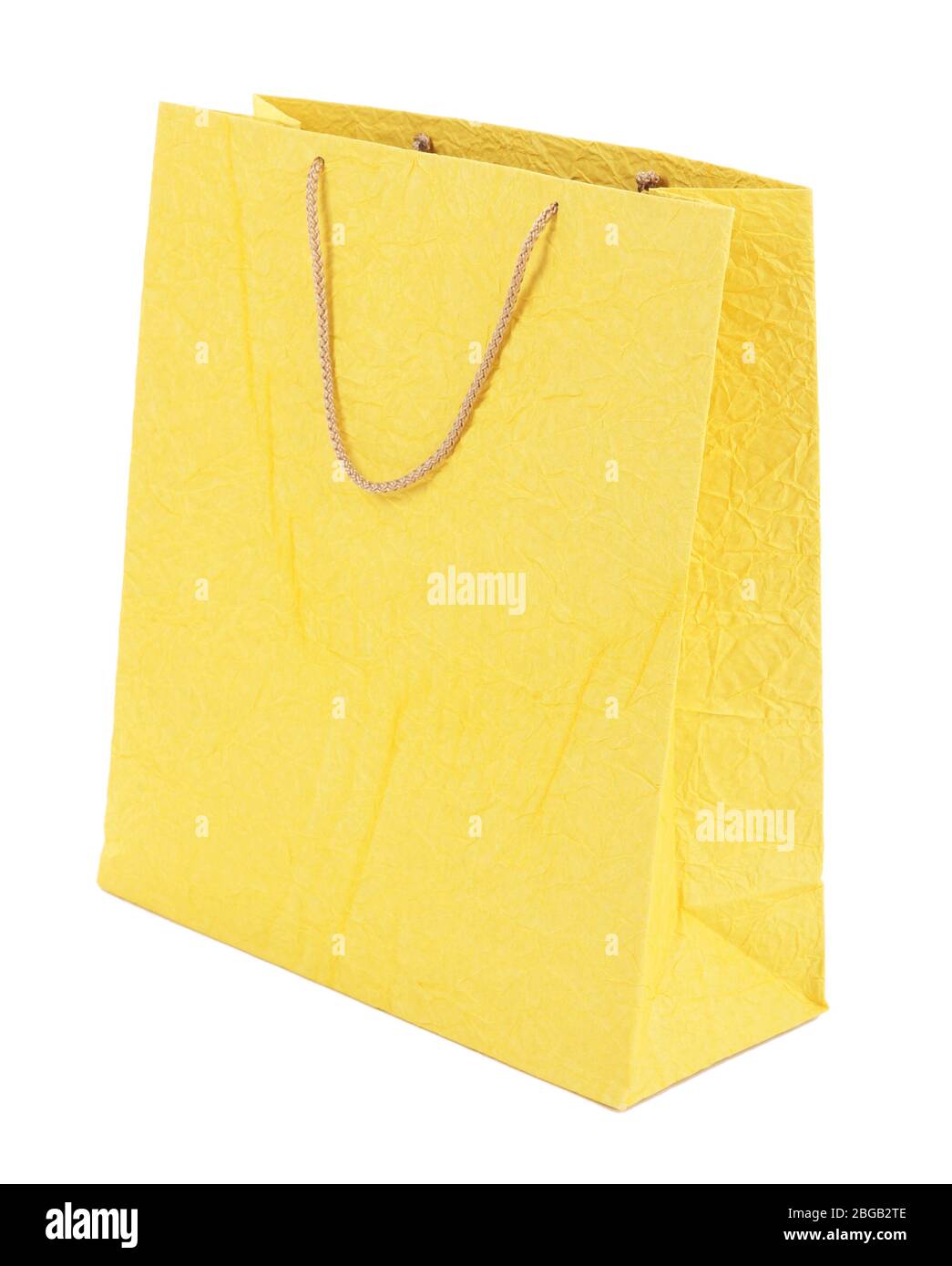 Color shopping bag, isolated on white Stock Photo - Alamy