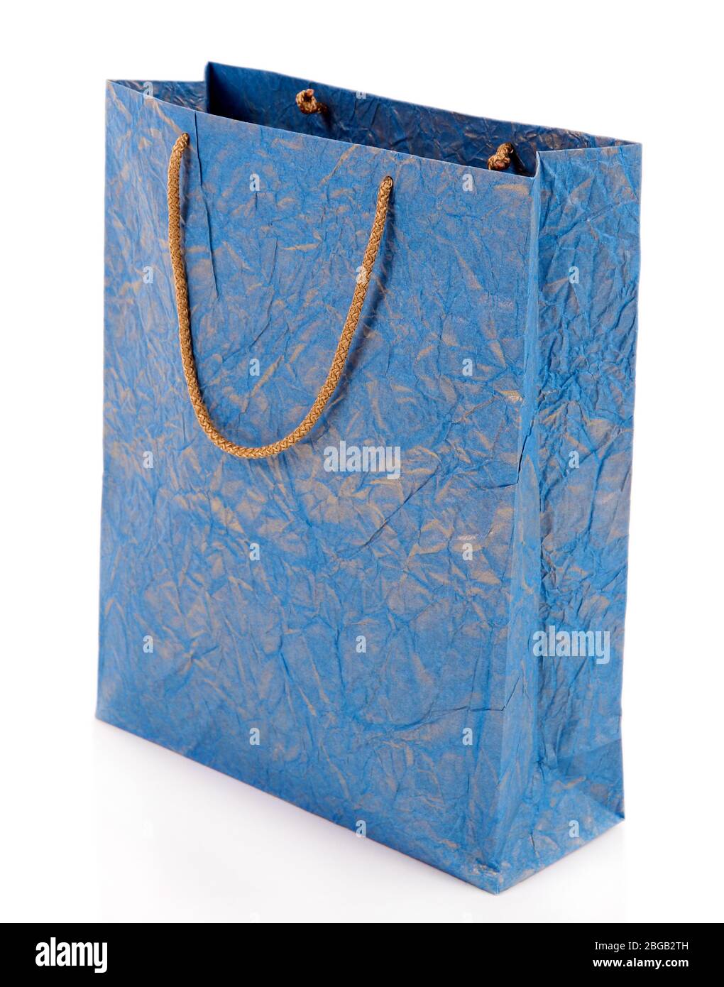Color shopping bag, isolated on white Stock Photo - Alamy