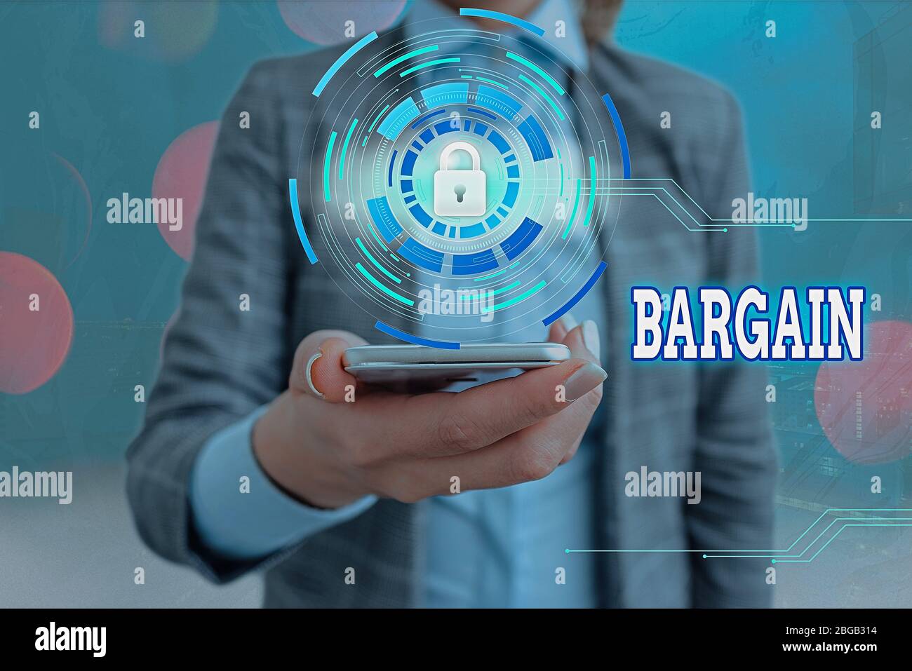 Conceptual hand writing showing Bargain. Concept meaning Negotiate ...