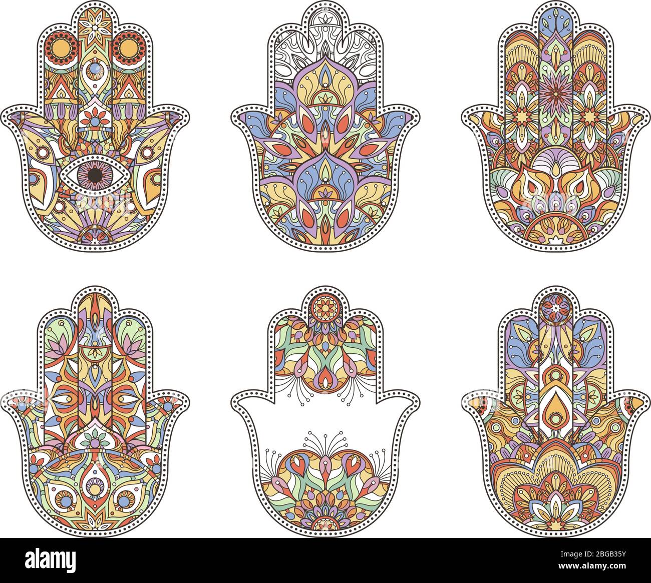 Hamsa Tattoo Color