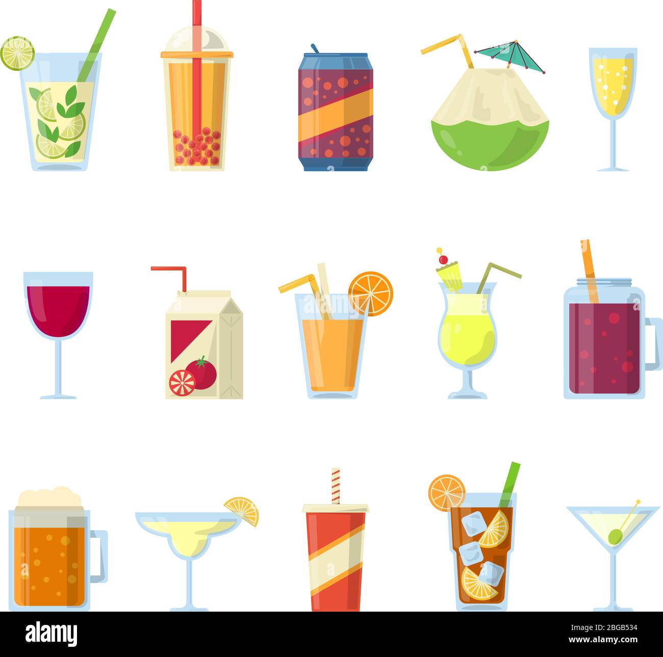 Wine bottles collection in Stock Vector Images - Alamy