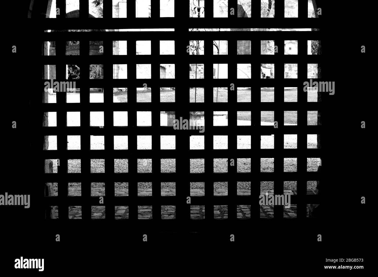 Inside modern building day light Black and White Stock Photos & Images ...