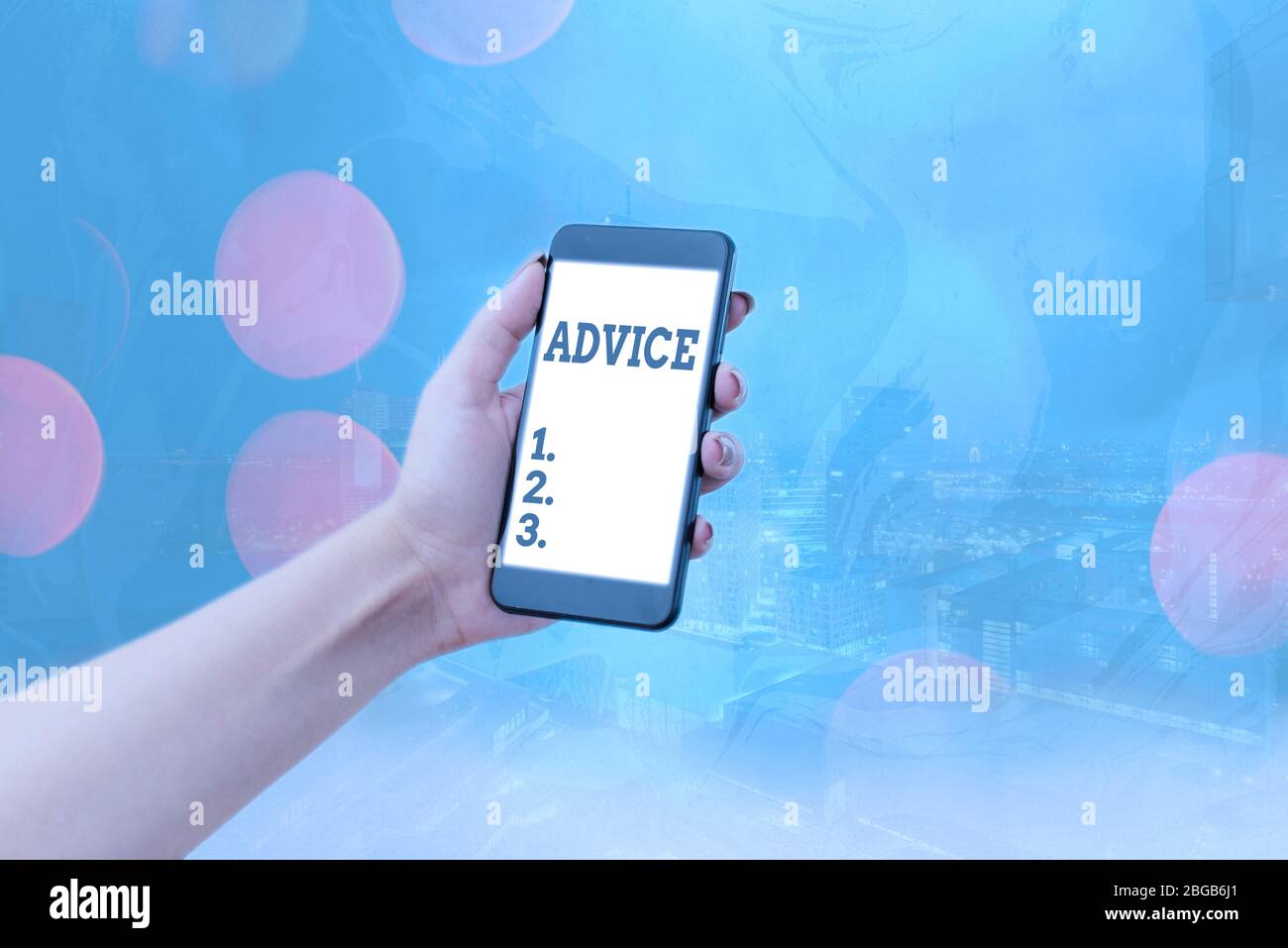 Conceptual hand writing showing Advice. Concept meaning guidance or ...