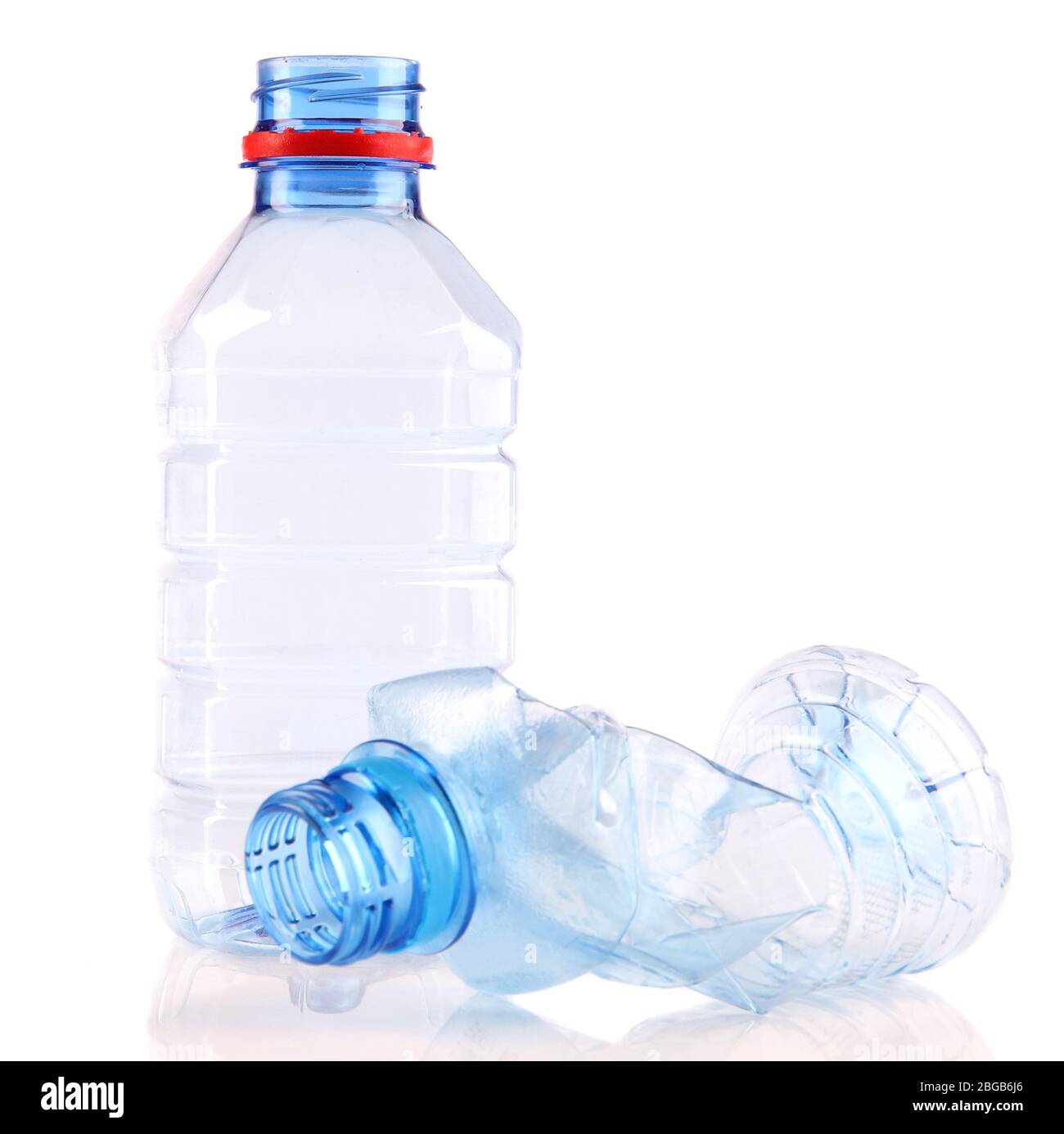 Plastic bottle isolated on white Stock Photo - Alamy