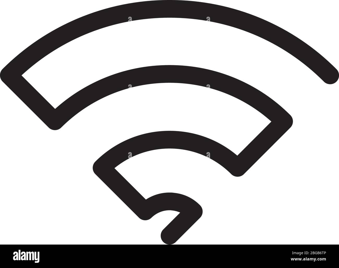 Wifi internet zone icon vector hi-res stock photography and images - Alamy