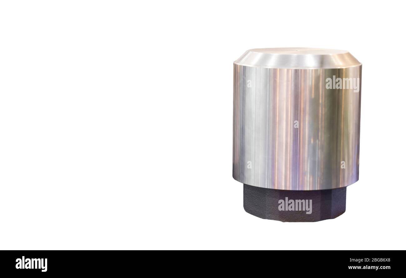 plunger tips for die casting machine ; isolated white background ...