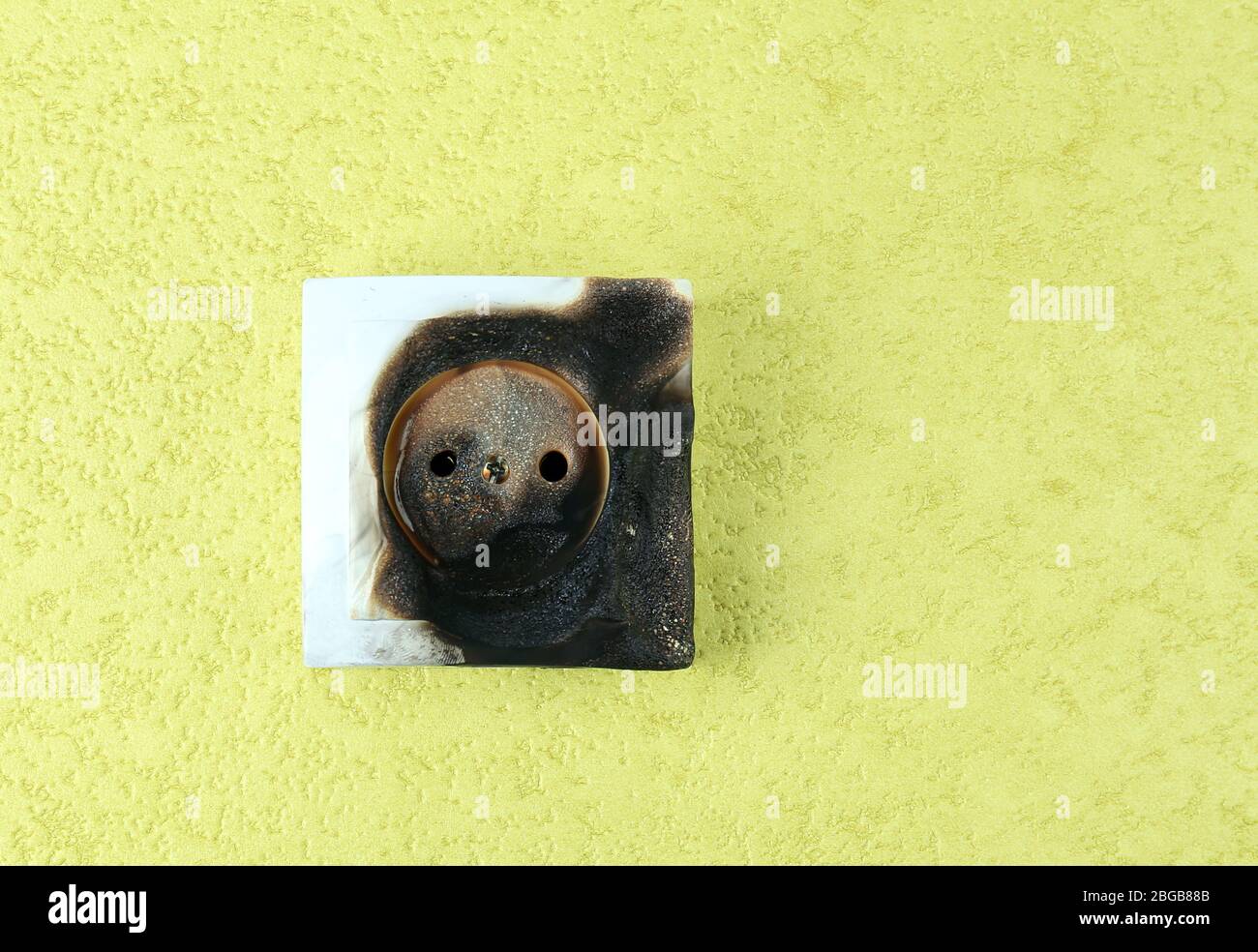 Burned Electrical Socket High Resolution Stock Photography and Images ...