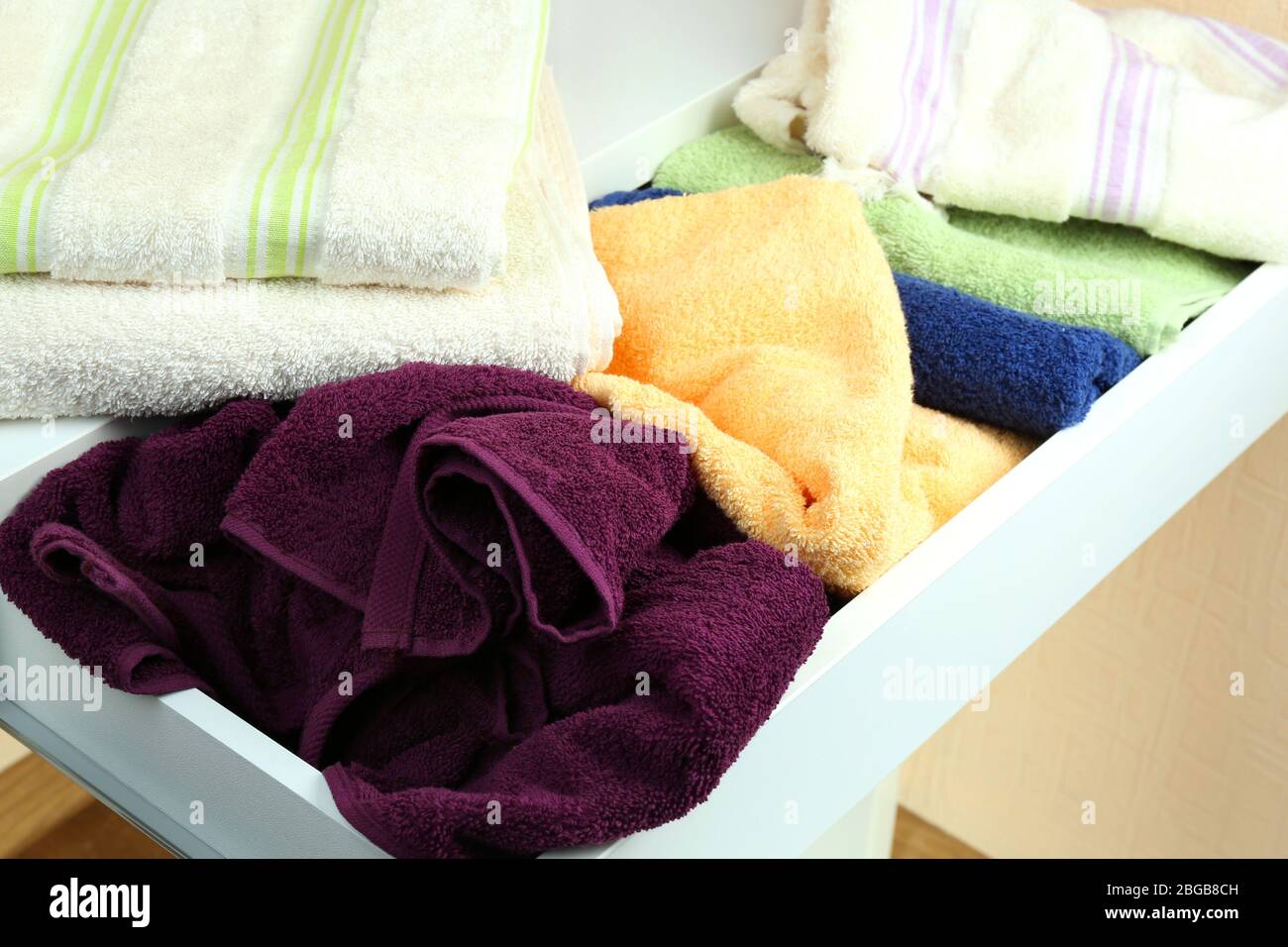 Clothing in an open drawer hi-res stock photography and images - Alamy