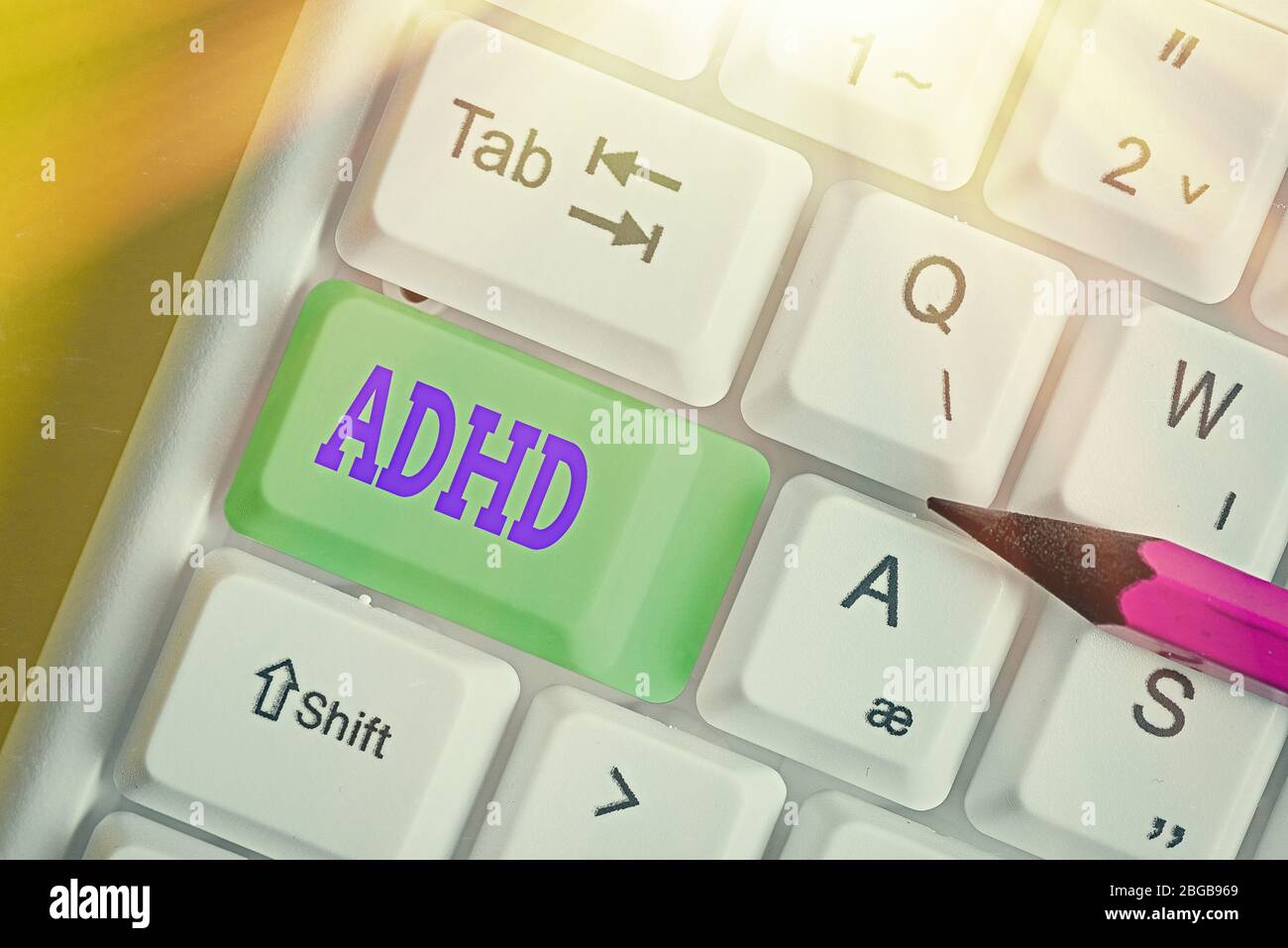 Word writing text Adhd. Business photo showcasing Mental health ...