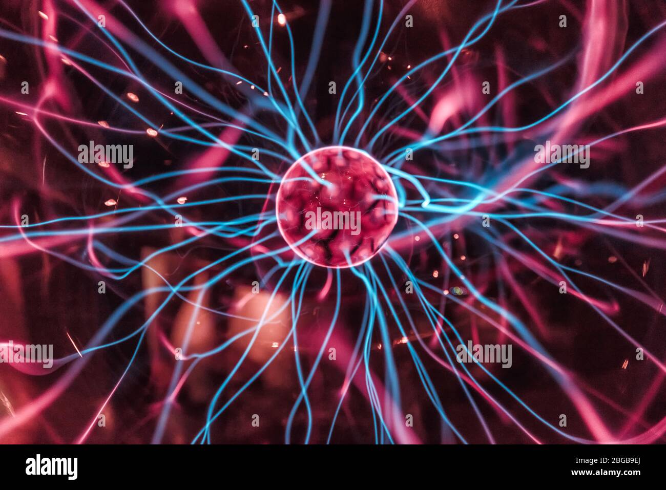 Plasma ball sphere hi-res stock photography and images - Alamy