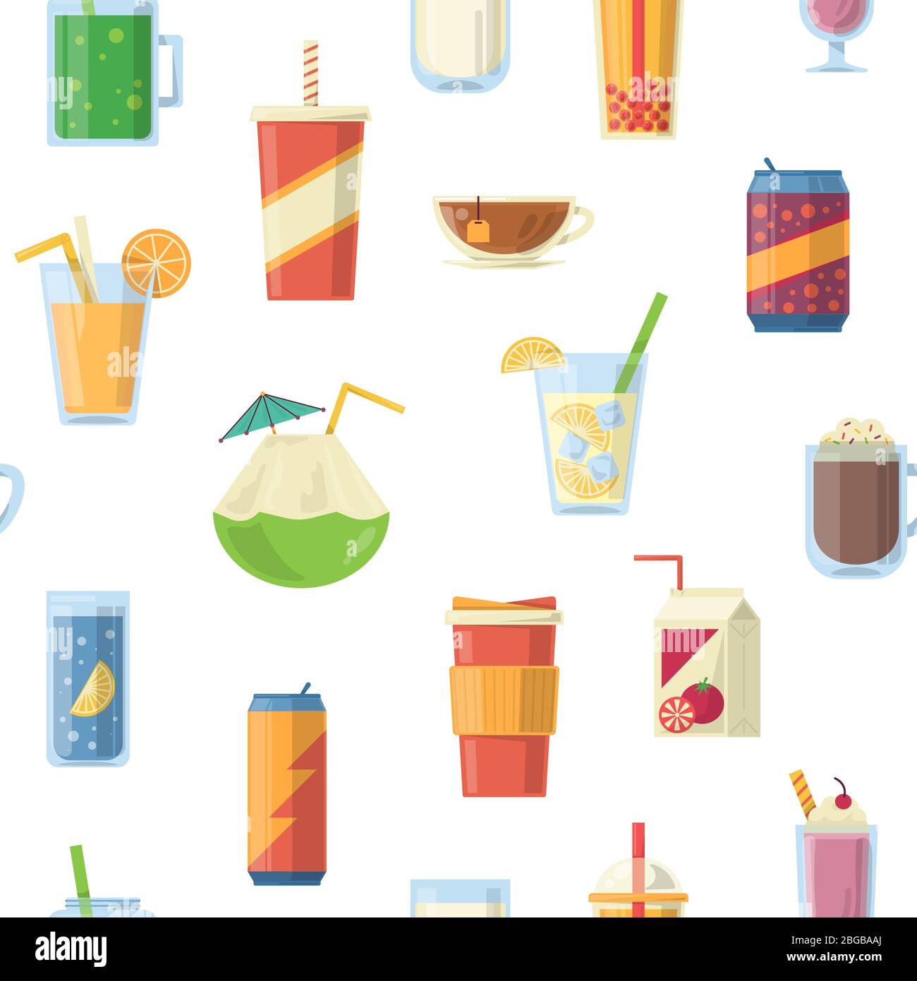 Fruit non alcoholic drink Stock Vector Images - Alamy