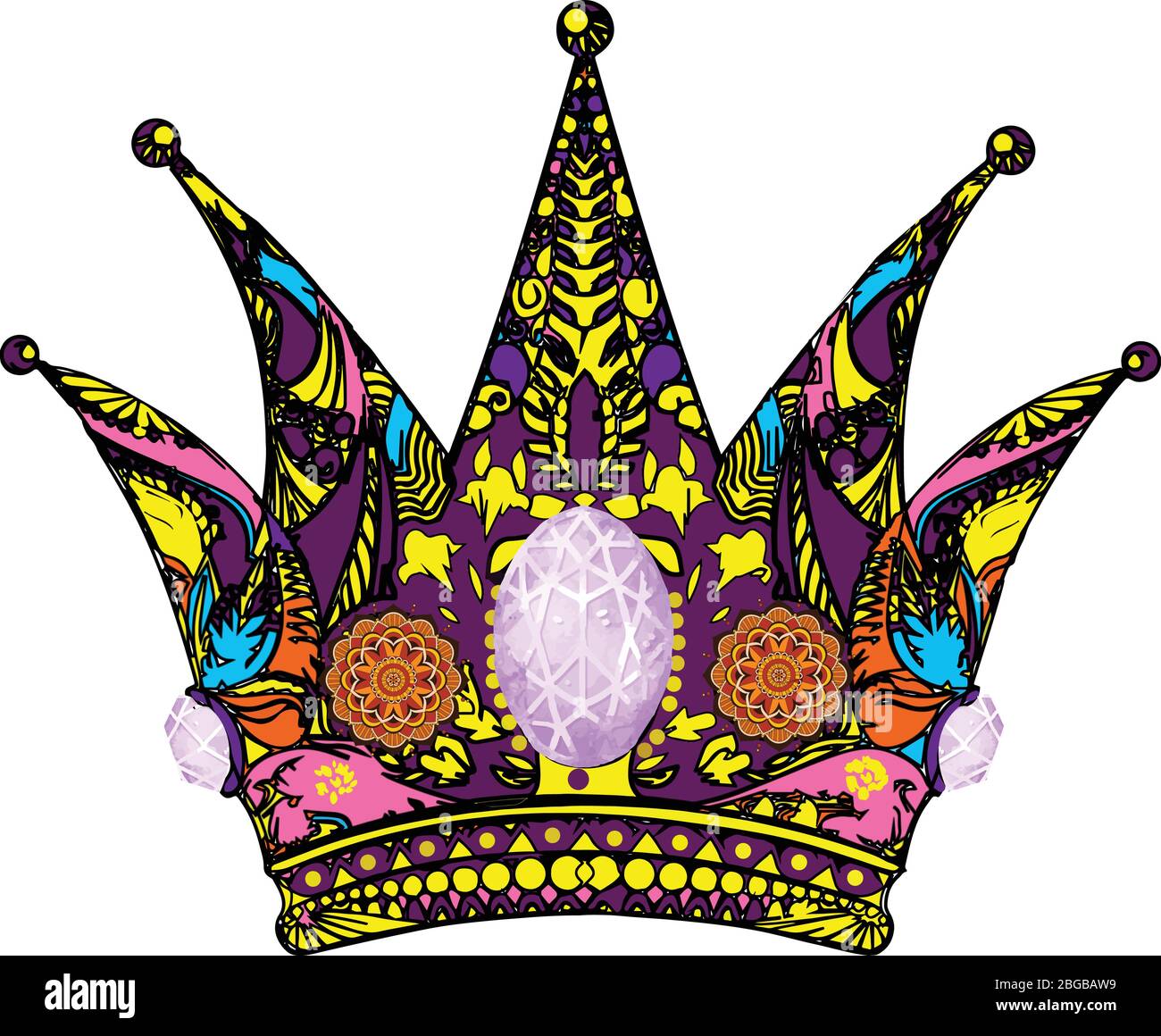 Princess Crown Vector Stock Photos & Princess Crown Vector Stock Images ...
