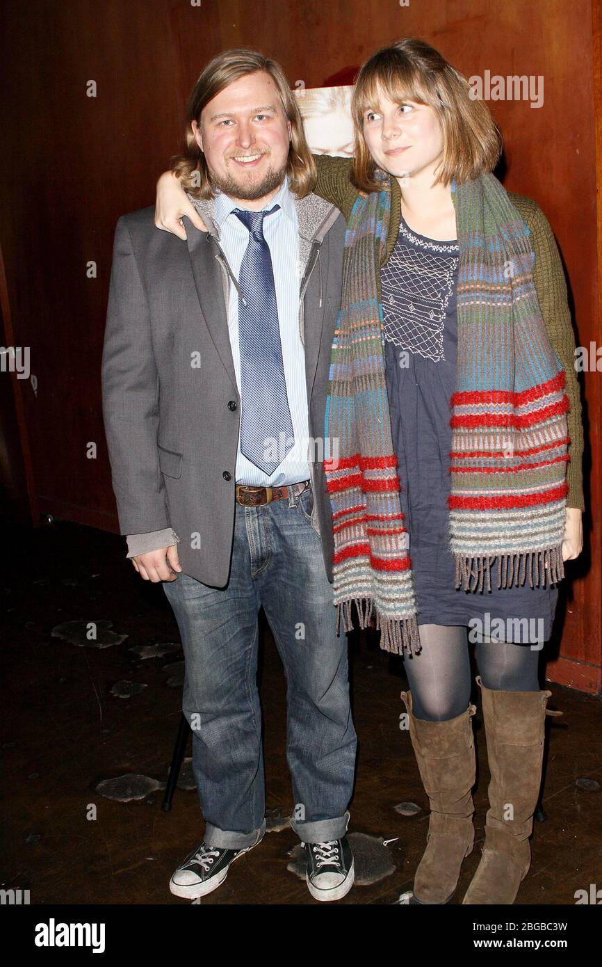 New York, NY, USA. 1 November, 2010. Bill Heck, Maggie Lacey at the ...