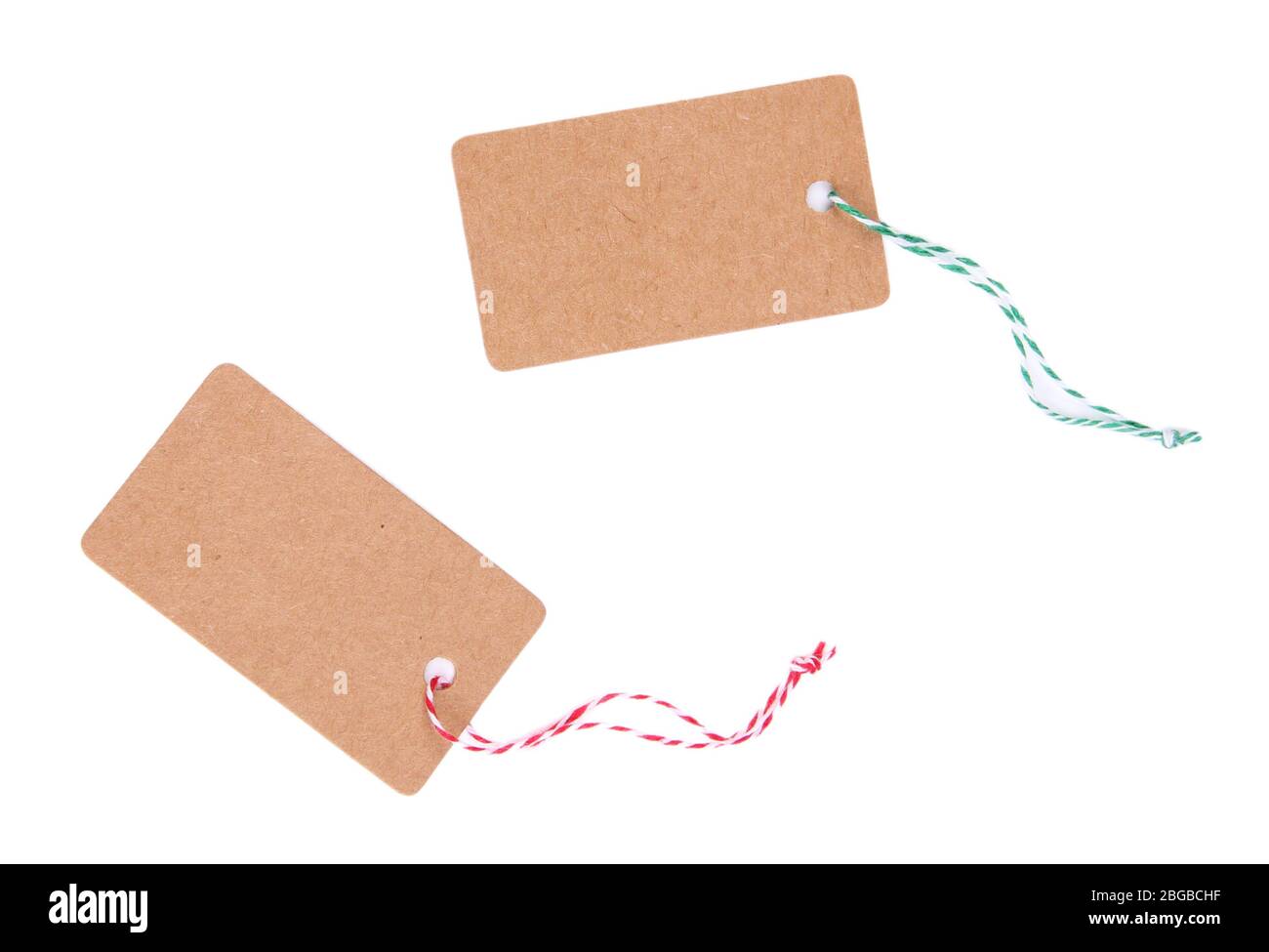 Set of tags isolated on white Stock Photo - Alamy