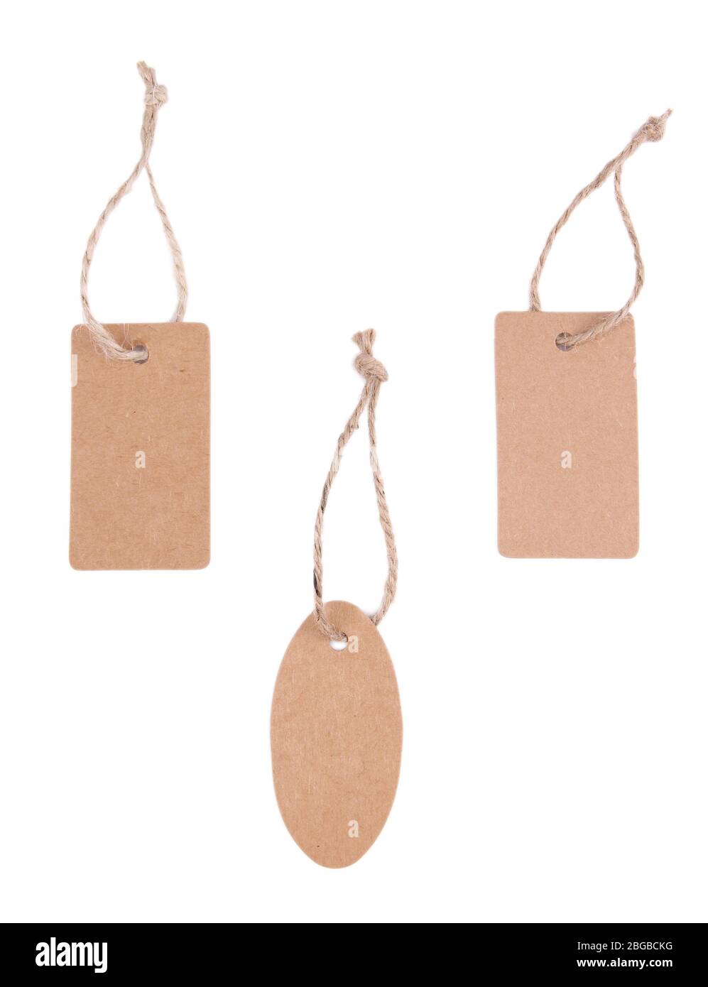 Set of tags isolated on white Stock Photo - Alamy
