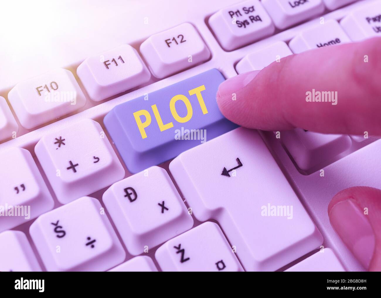Handwriting Text Plot Conceptual Photo Sequence Of Events Inside A