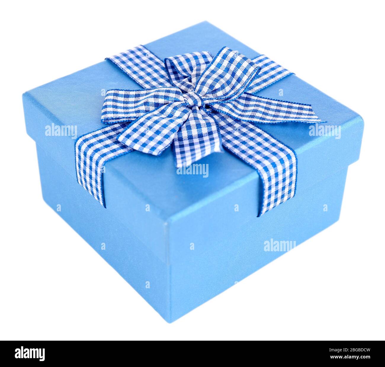 Gift box isolated on white Stock Photo - Alamy