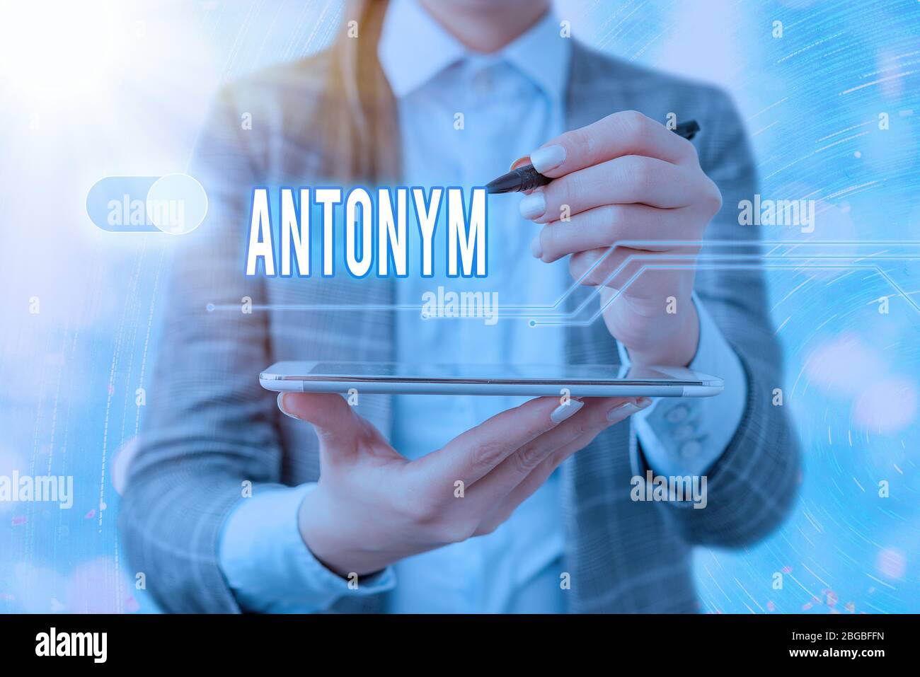 Handwriting text writing Antonym. Conceptual photo word or phrase whose ...