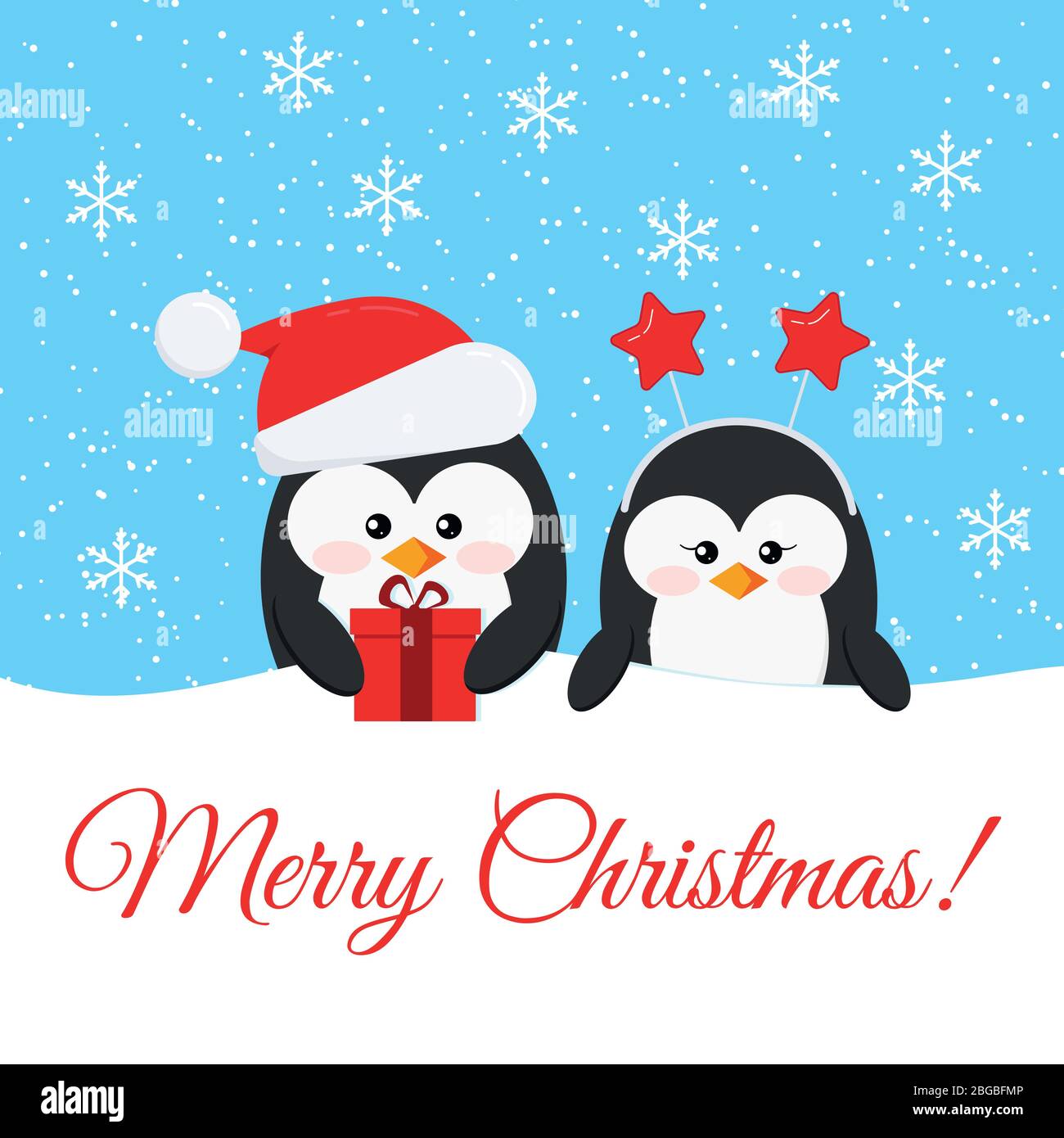 Merry Christmas Penguins